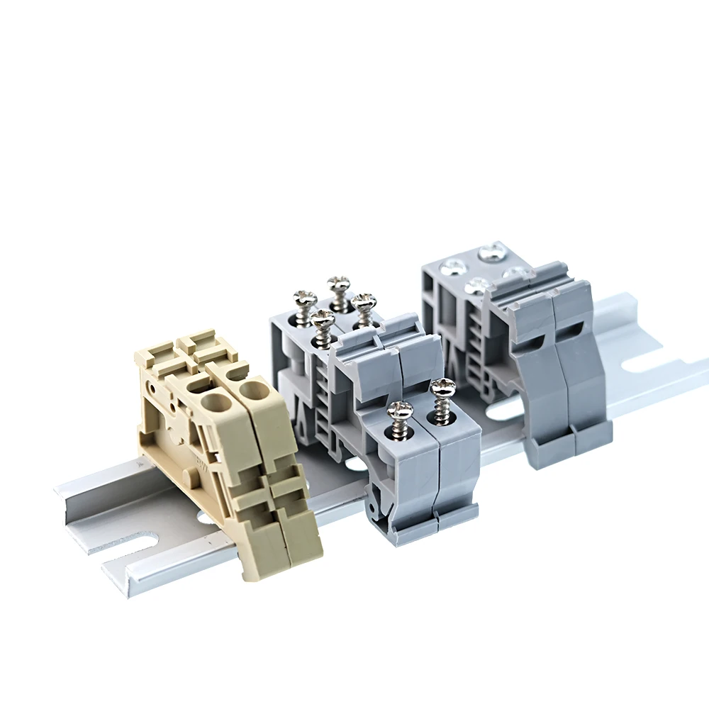 Din Rail Terminal Block St-4 Connectors Return Pull Type Spring ...
