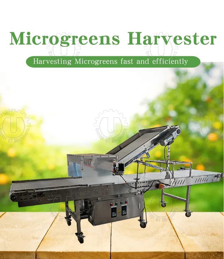 2025 New Design Greenhouse Grown Microgreen and Aquaponics Cutter ...