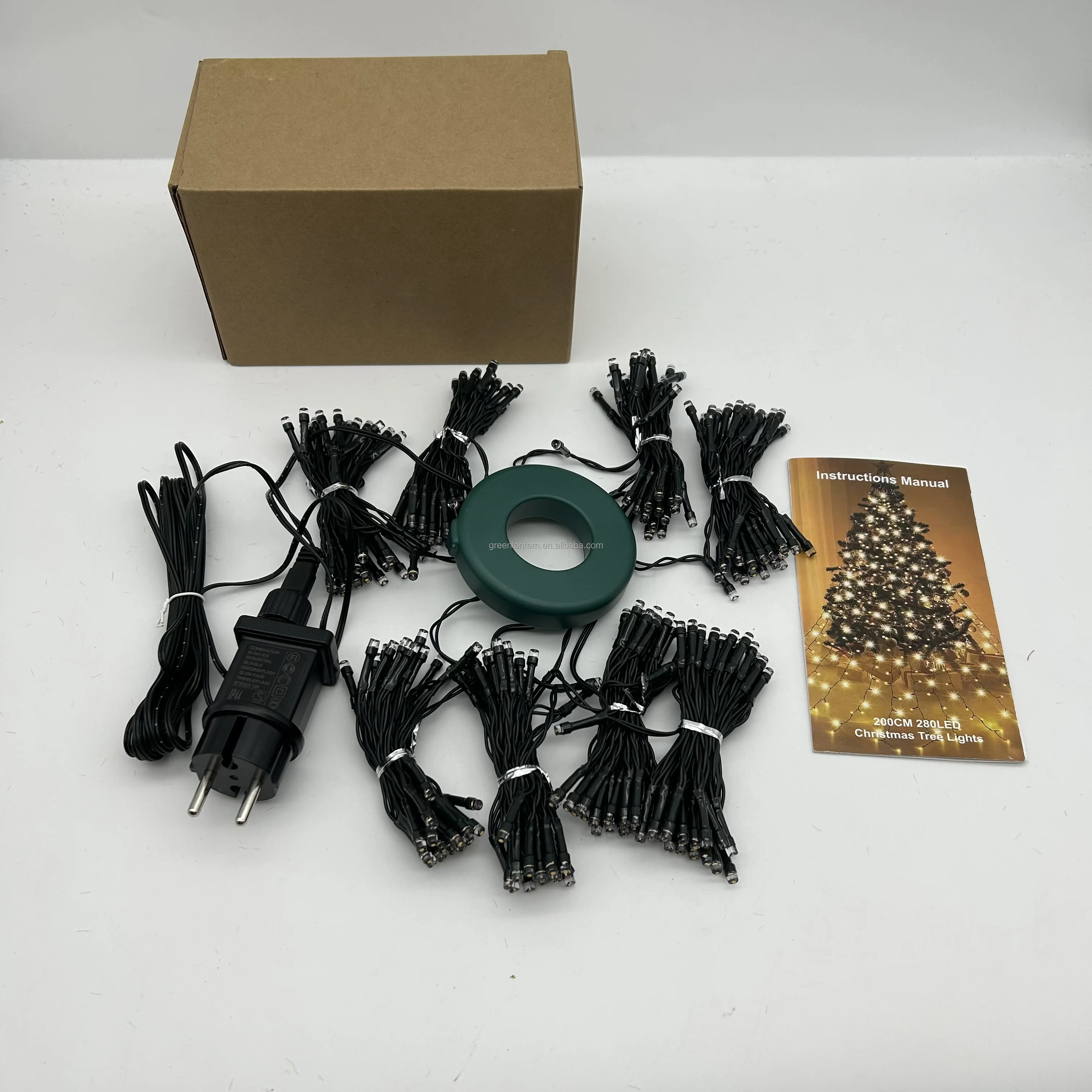 Waterfall Christmas Tree String Light Led Decoration Christmas Tree ...