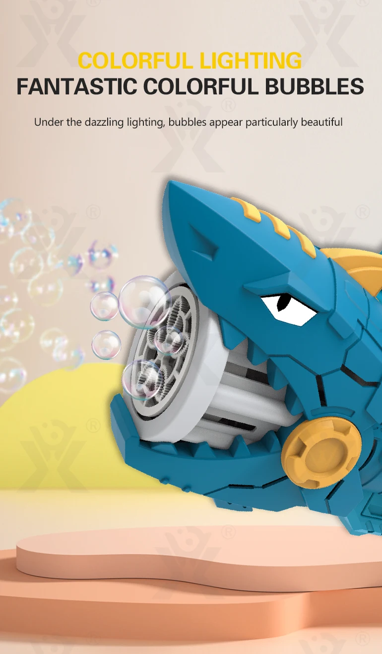 Chengji Outdoor Shooting Game Child Blue Animal Shape Guns Automatic ...