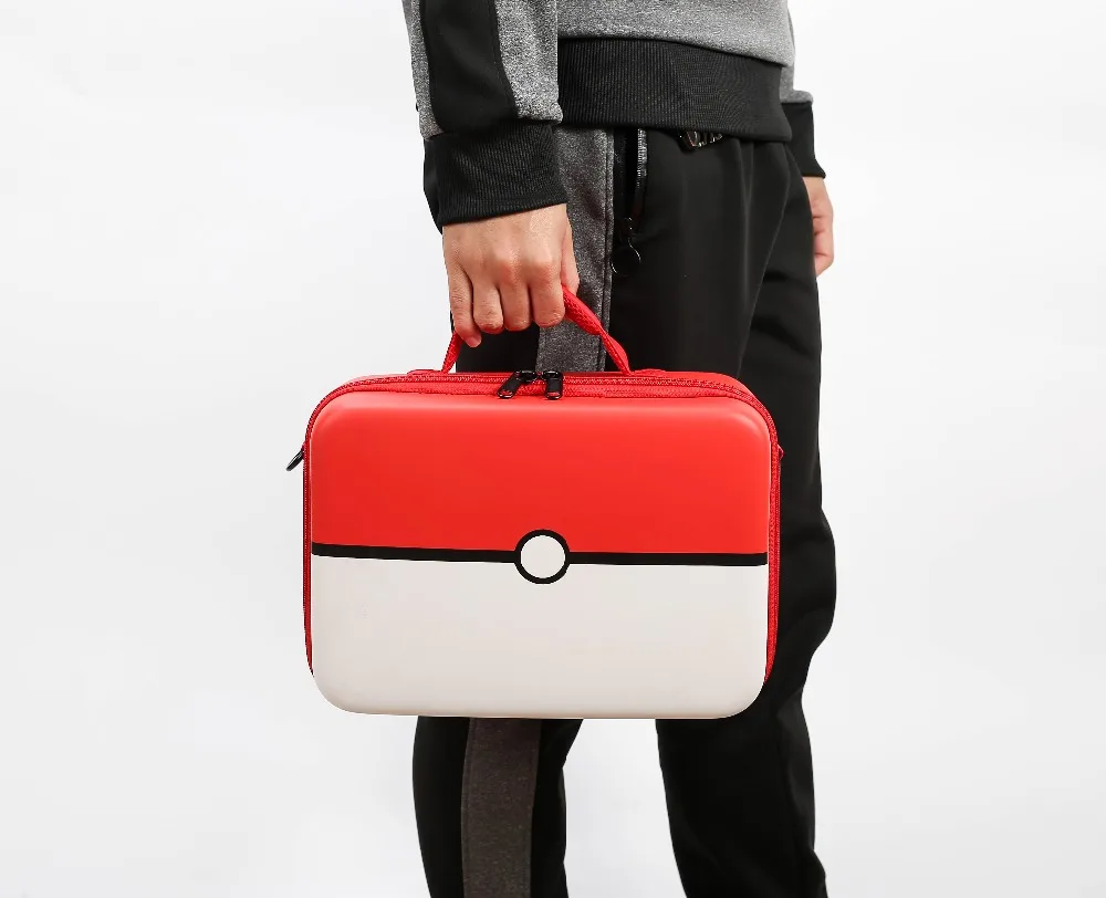 Pokeball Style Travel Carrying Case For Nintendo Switch Pokemon ...