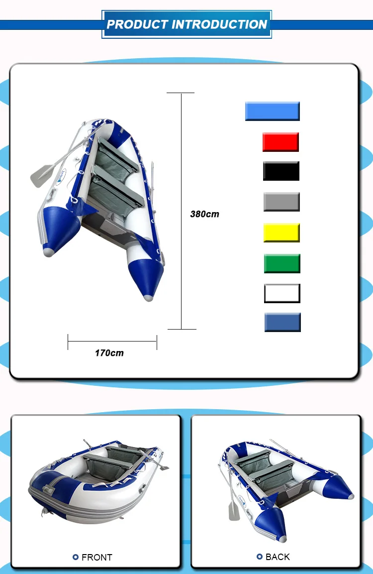 Plywood Floor Inflatable Boat Inflatable Boat Inflatable Life Raft Boat ...