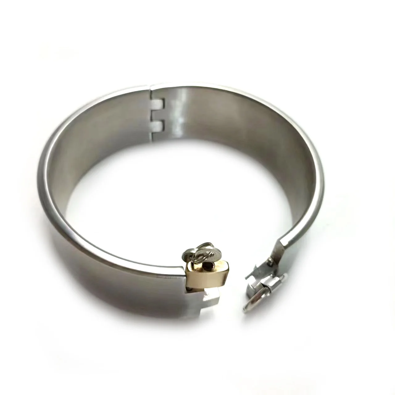 Black Emperor 6CM Stainless Steel Collar - Adult Sex Toy