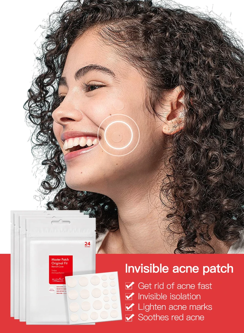 Private Label Skincare Hydrocolloid Acne Plaster Remove Acne Spot Acne ...