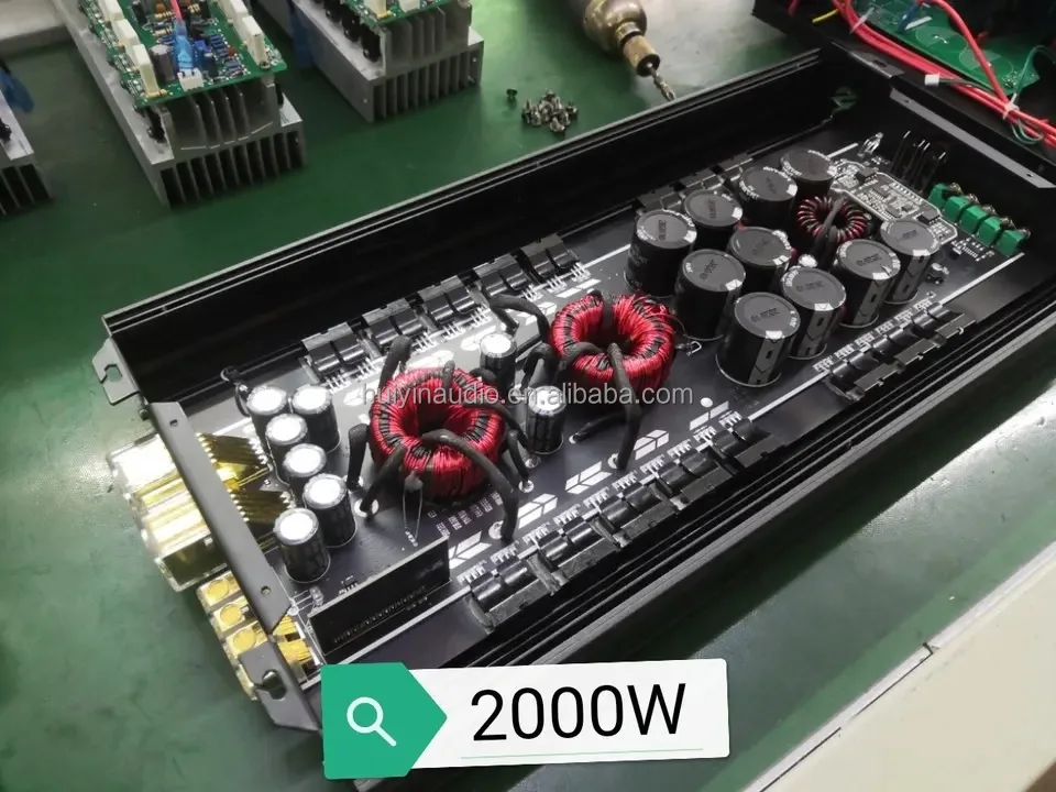 Abarth Spider Class D Monoblock Amplifier 2000wrms Car Amplifier With ...