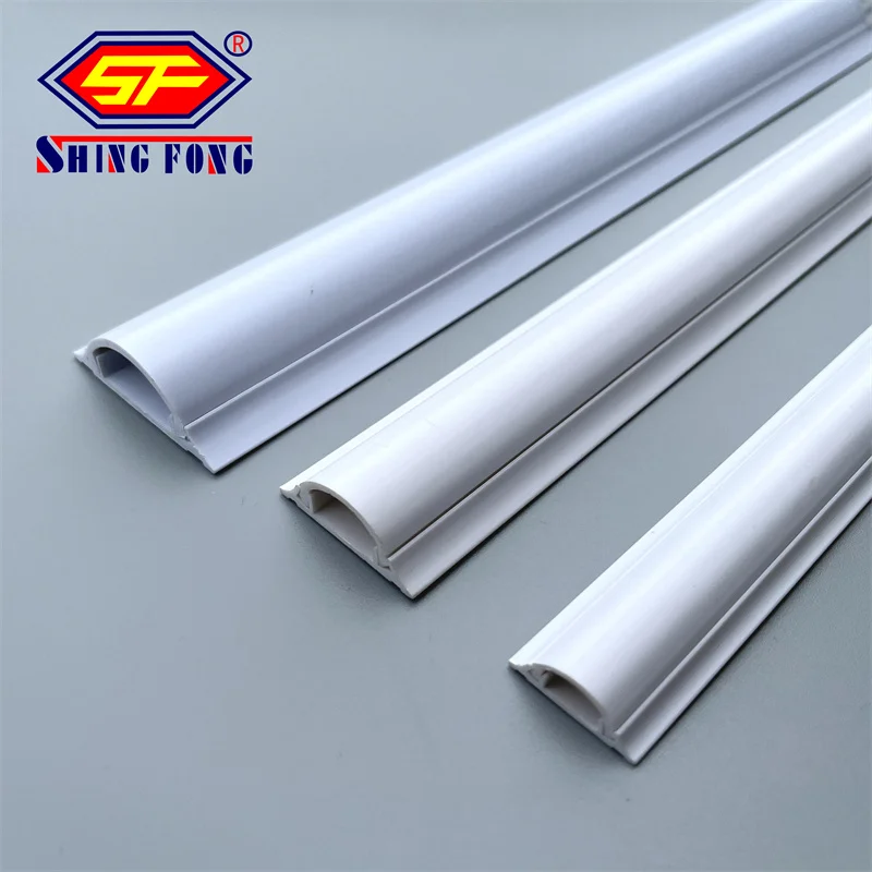 Floor Pvc Cable Trunking Wall Mounted 25x8mm Underground Pvc Cable ...