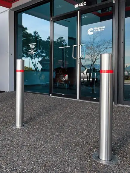 KAVASS Manual Retractable Telescopic Security Bollard in Dubai UAE ...