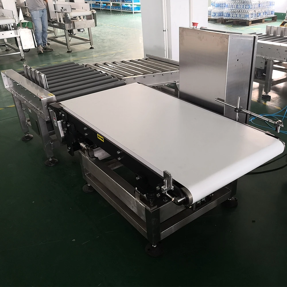 50kg Bag/case/box/carton Package Checkweigher With Pusher Rejector ...