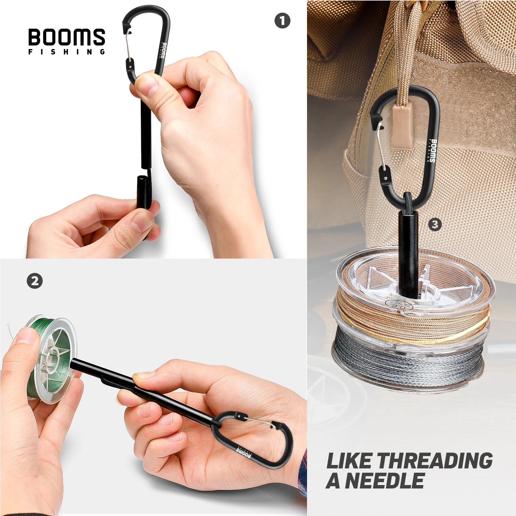 Booms Fishing Sh1 Fly Fishing Tippet Spool Holder - Buy Trout Fishing ...