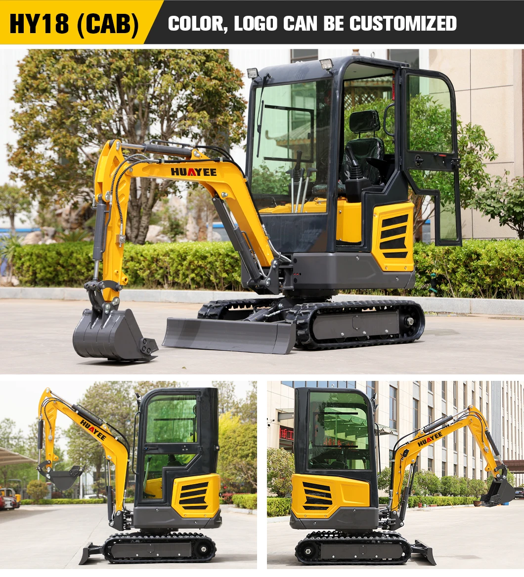 EPA Kubota Engine Mini Excavators - Free Shipping & 1 Year Warranty