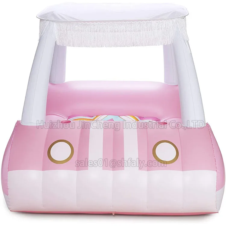 Luxury Inflatable Golf Cart Pool Float - Land & Water Use