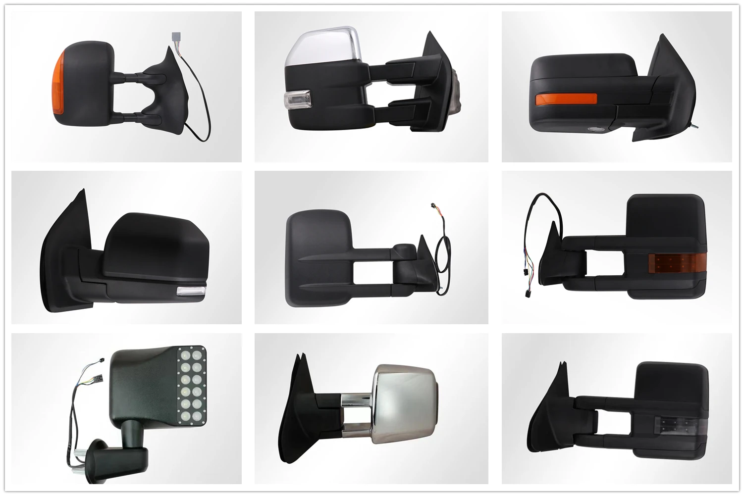Pk10697r Power Heated For 02-09 Dodge Ram Pickup Side View Tow Mirrors ...