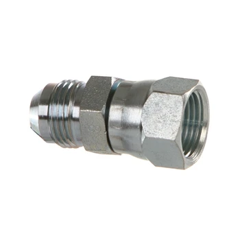 Stainless Steel / Steel Straight Male Jic X Female Jic Swivel Thread ...