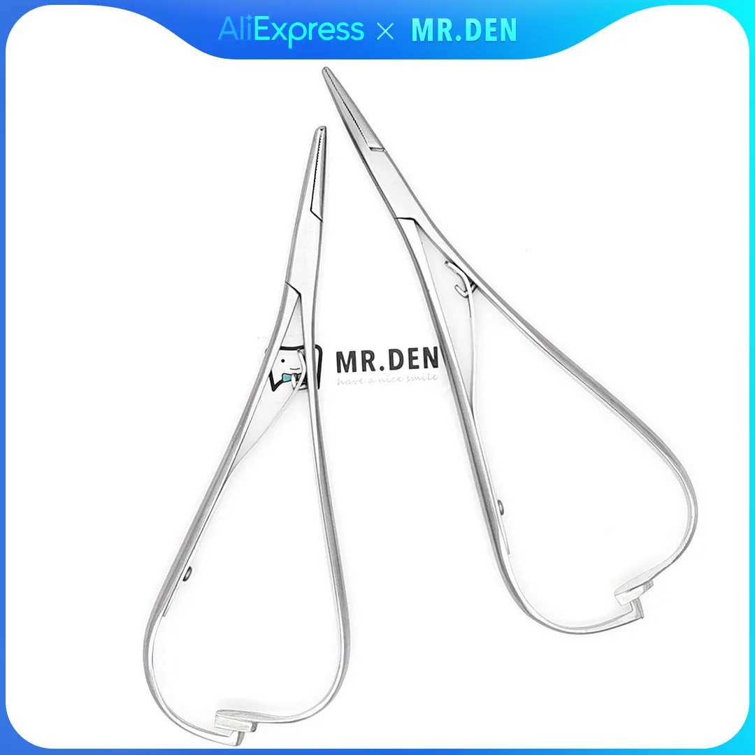 Dental Surgical Instruments Rubber Pliers Clamp Needle Ring Ligating ...