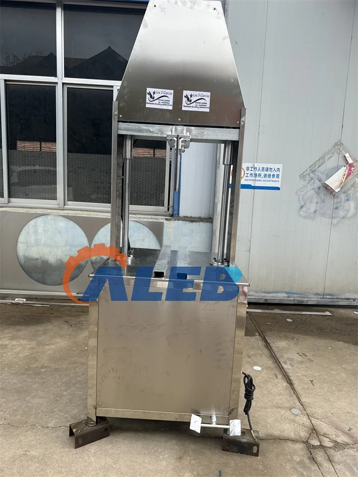 Hydraulic Cow Pig Head Splitter Cutter Slaughtering Equipment