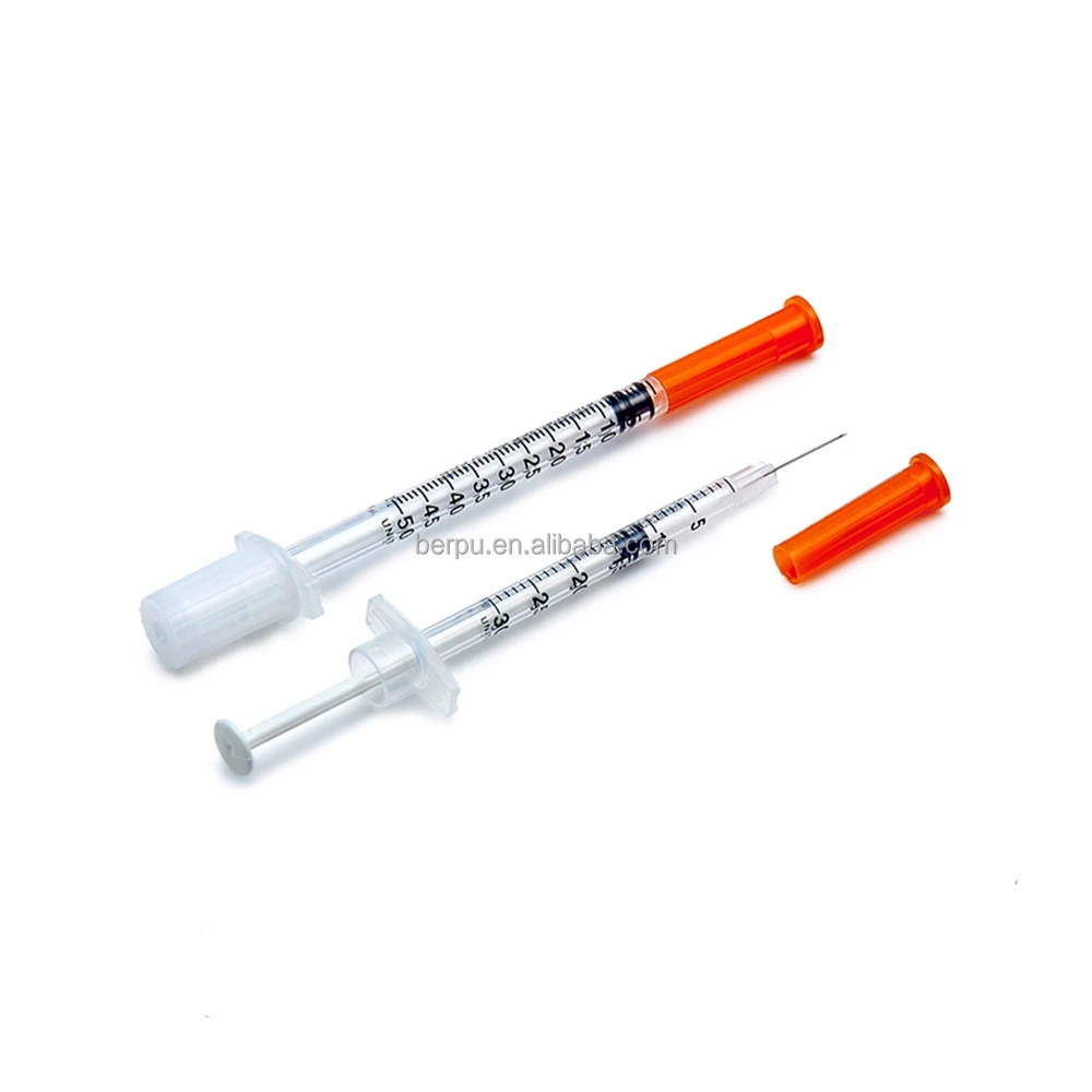 Cheap Price Sterile Disposable Insulin Syringes 29g 30g 31g Short And ...