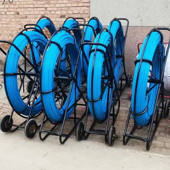 14mm 200m Conduit Traceable Duct Rodding Reel Snake Rod Fiberglass ...