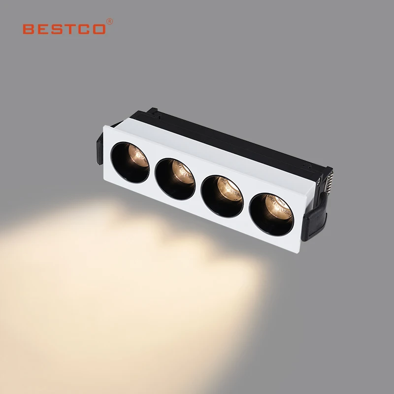 High Quality Led Grille Downlights Recessed Ceiling Light Dl029-148a-4l ...