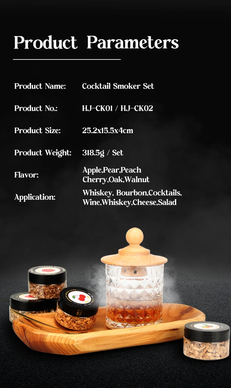 Bartending Cocktail Smoker Kit - Elevate Your Drinks
