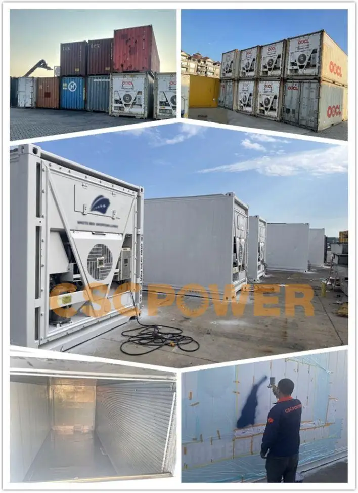 Cold Room Storage - Efficient 20ft and 40ft Containers