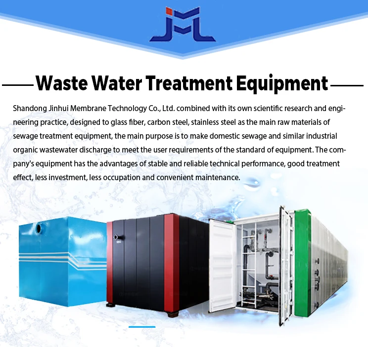 Hotel Wastewater Plant Wtp Wwtp Effluent Treatment Plant Containerized ...