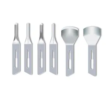 New Type Sterile Surgical Instruments Disposable Stainless Steel Gouge ...