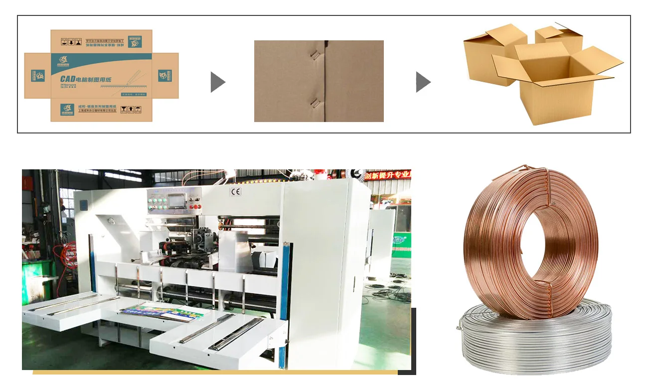 Manual Packaging Nails Corrugated Cardboard Stapling Machine Carton ...