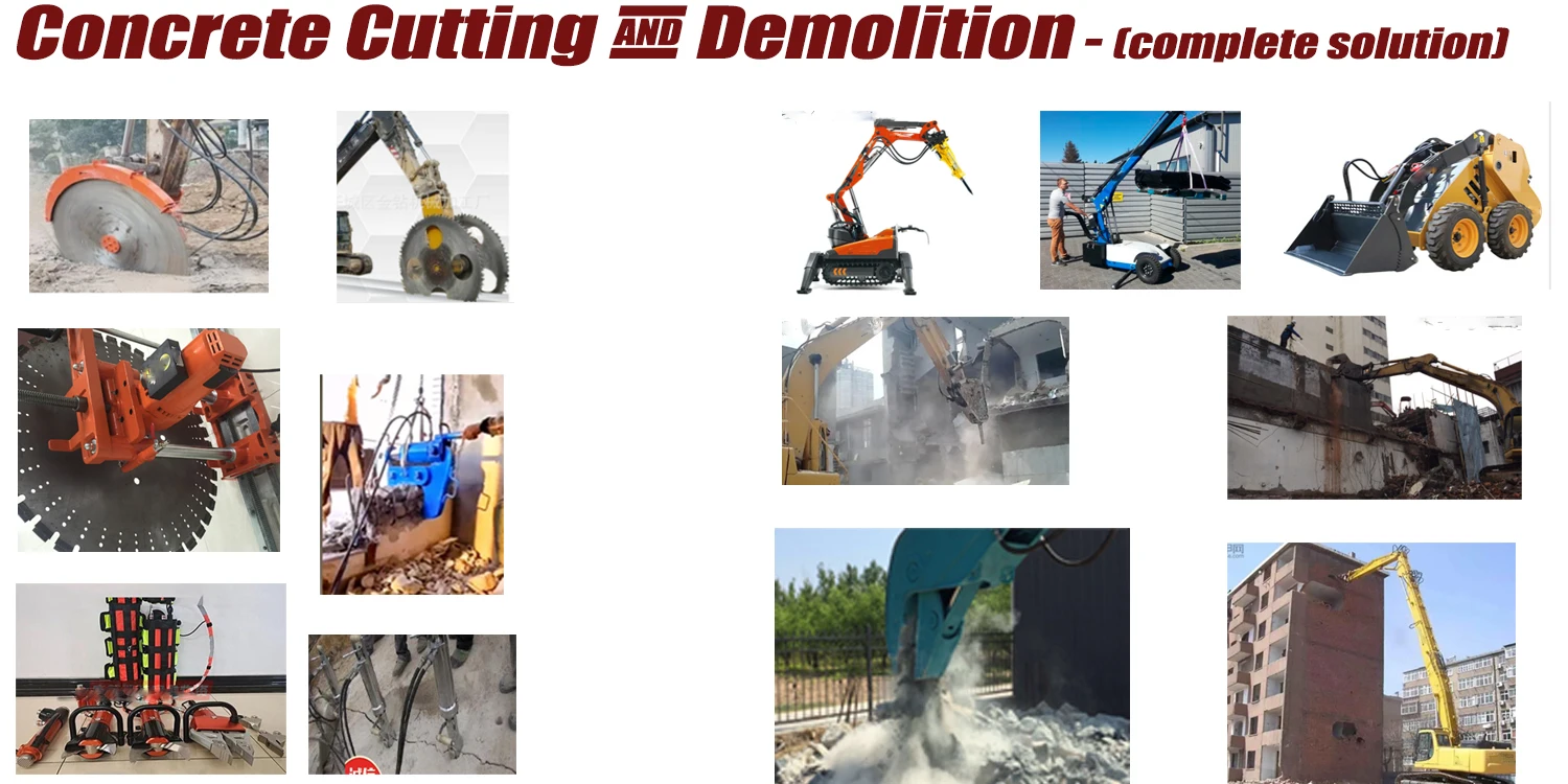 Hydraulic Wall Saw Machine Cutting Concrete Wall Chaser Machine For ...
