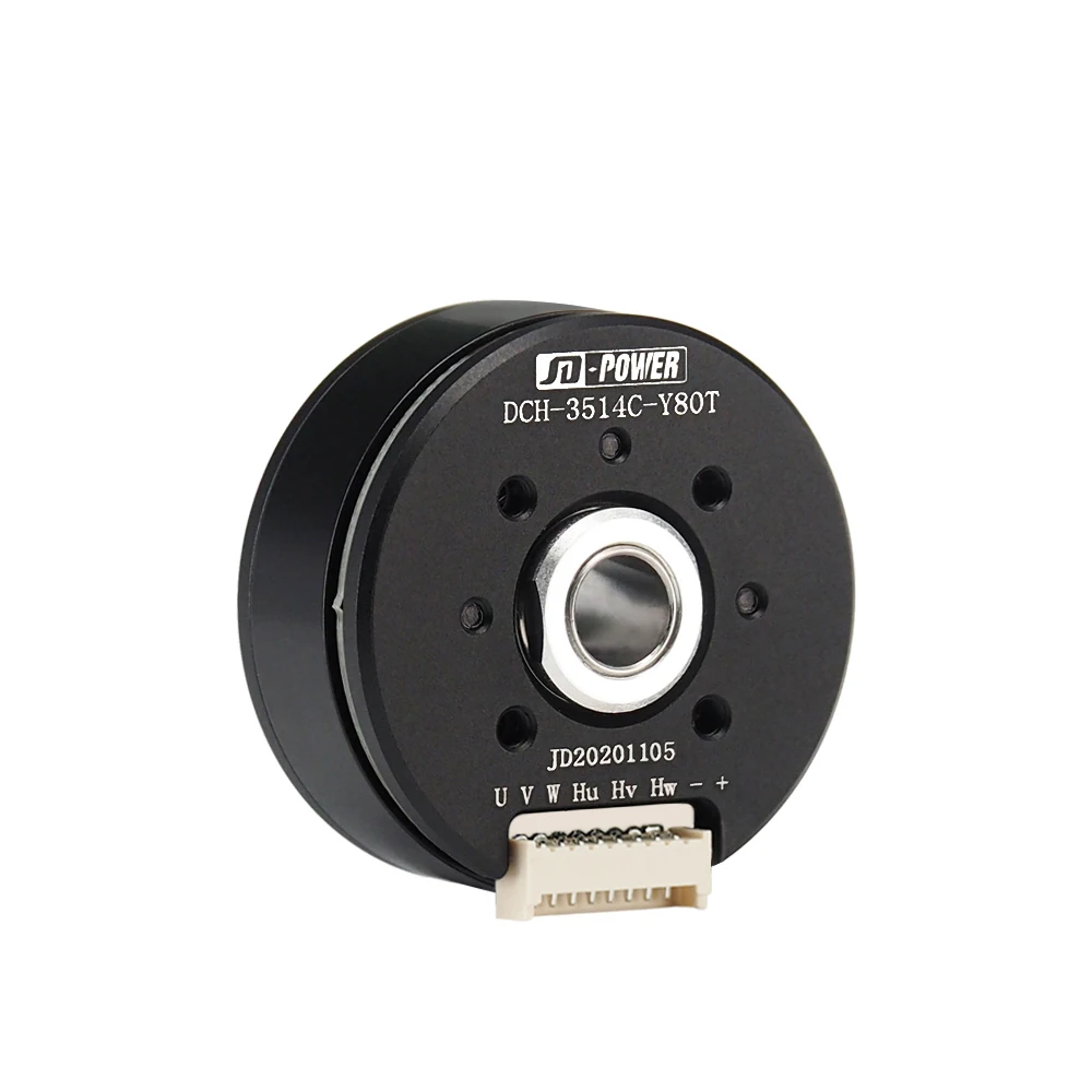 Jd Power Dch 3514c Flat Outrunner 18v 24v Bldc Hollow Shaft Motor With ...