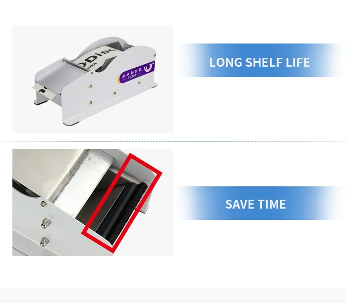 Manual Iron Kraft Gum Tape Dispenser - Wet Water Tape Cutting Machine