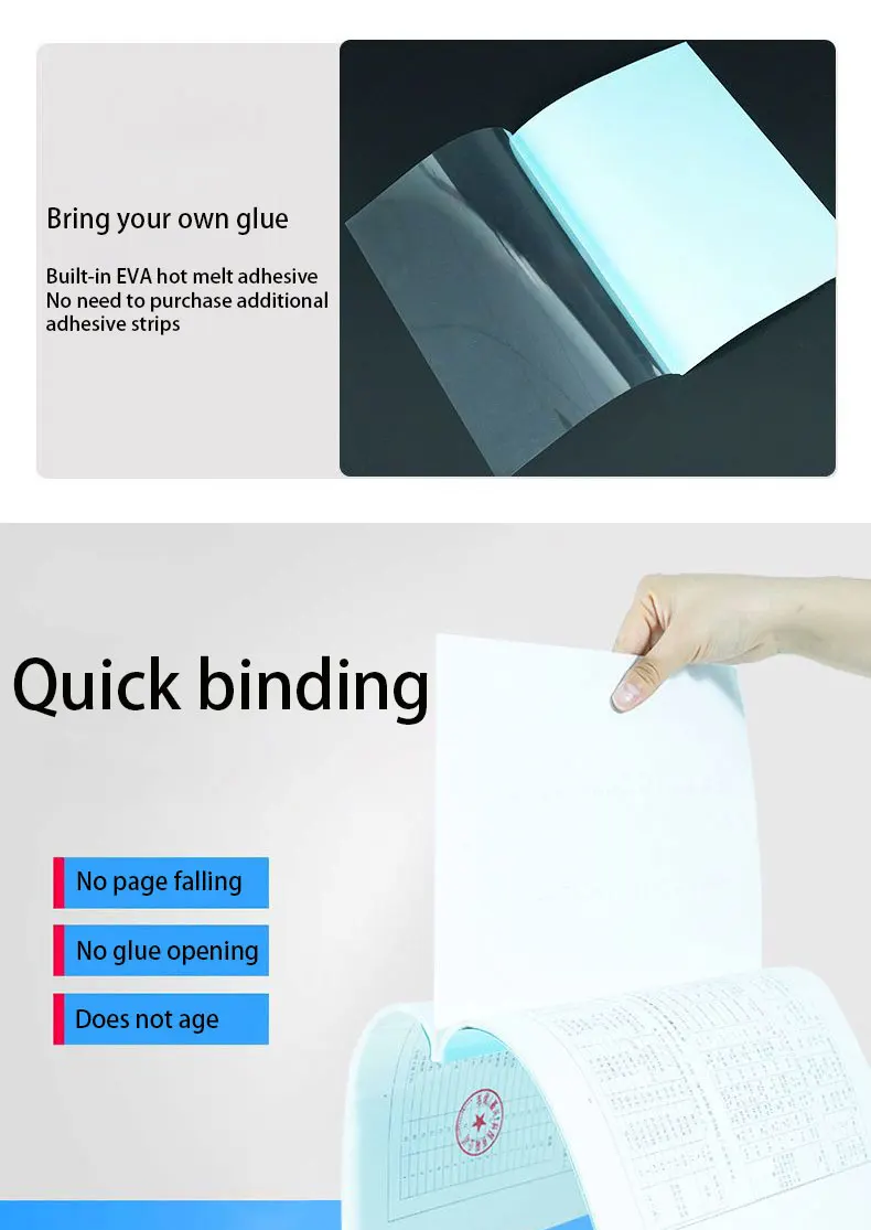 A4 Hot-Melt Binding Envelope Paper Binding Contract Tender Cover Book Cover
