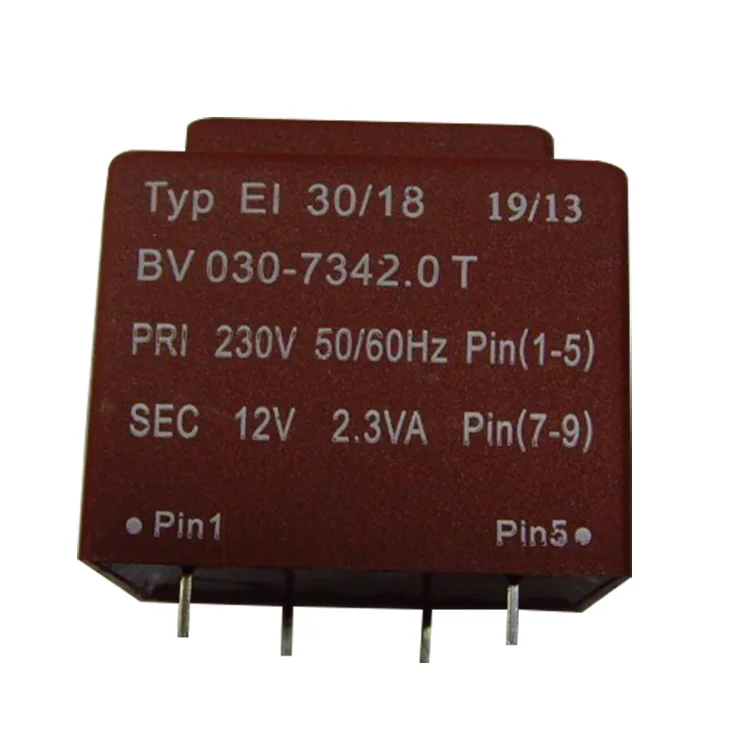 2.3va 12V 192mA EI30/18 BV030-7342.0T降压灌封pcb变压器| Alibaba.com