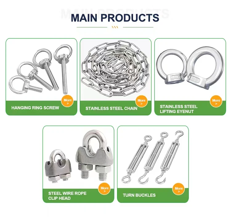 Lifting Ring Screws Round 304 Stainless Steel Ring Bolts Factory ...