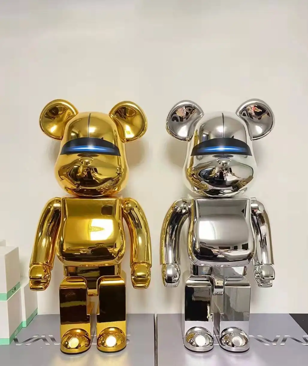Bearbrick Hollow Mountain Base Original 1000% Sexy Robot Pendant Resin ...