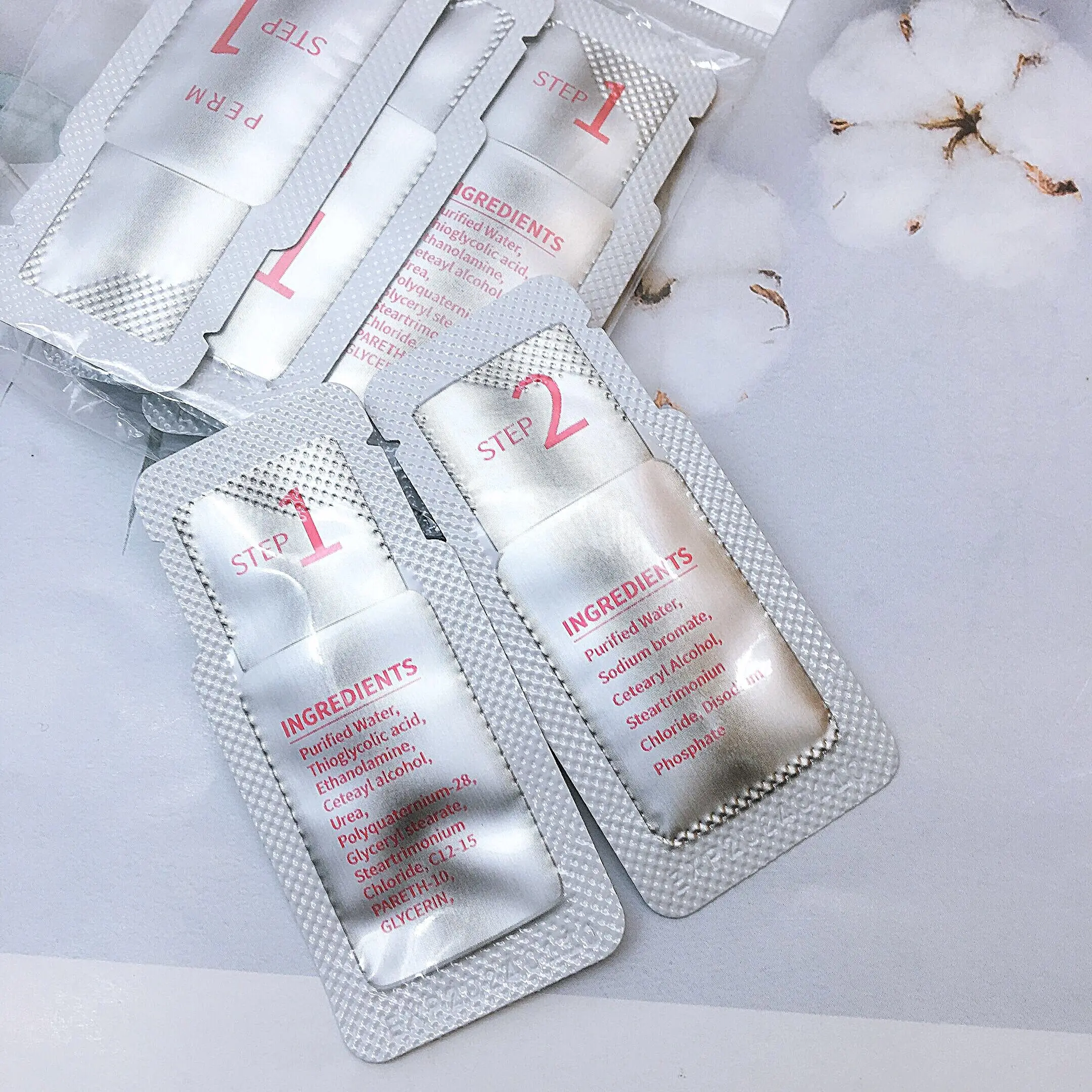 Lash Lift Solution Sachet Customized Lash Brow Lamination Mild Formula ...