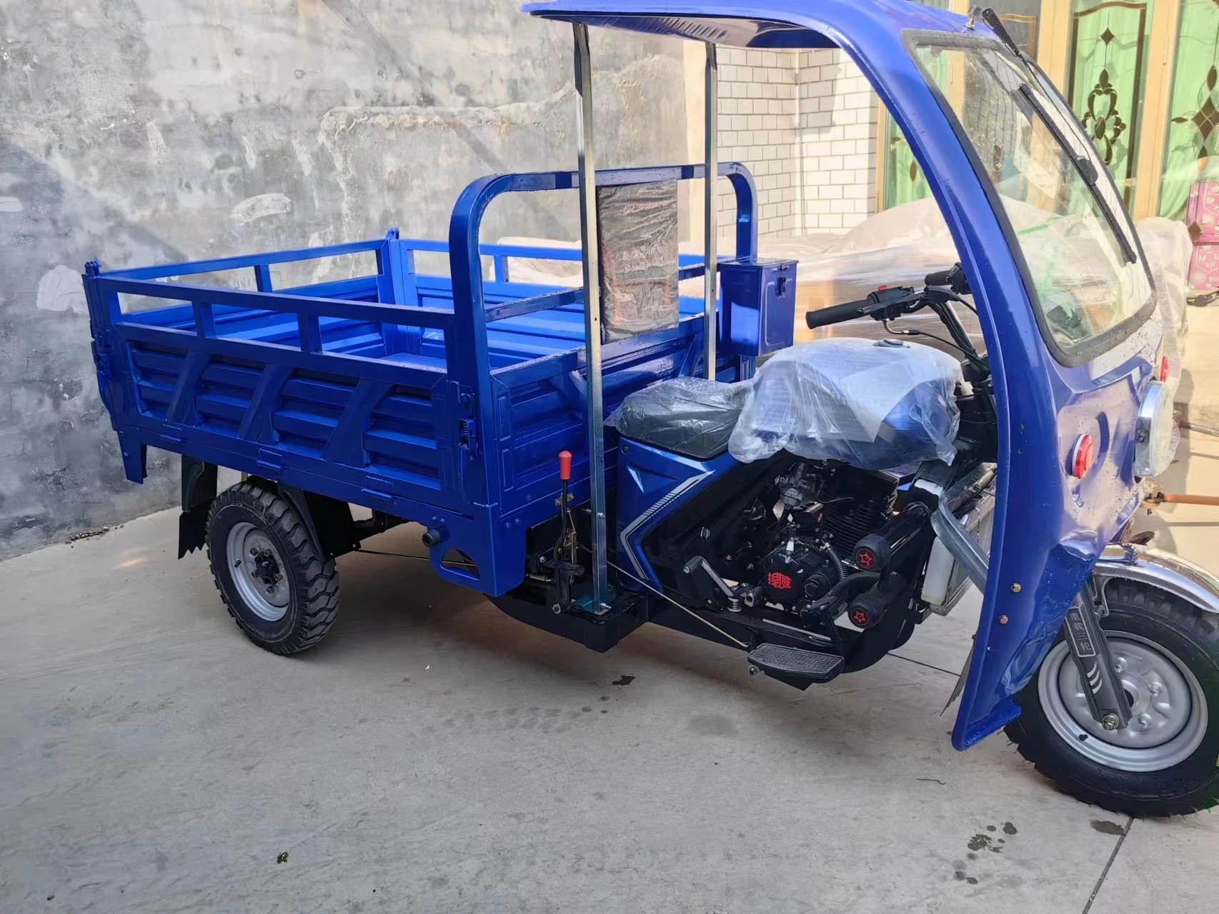150cc Air-cooled Engine Motorized Tricycle With Dumper Efficient And ...