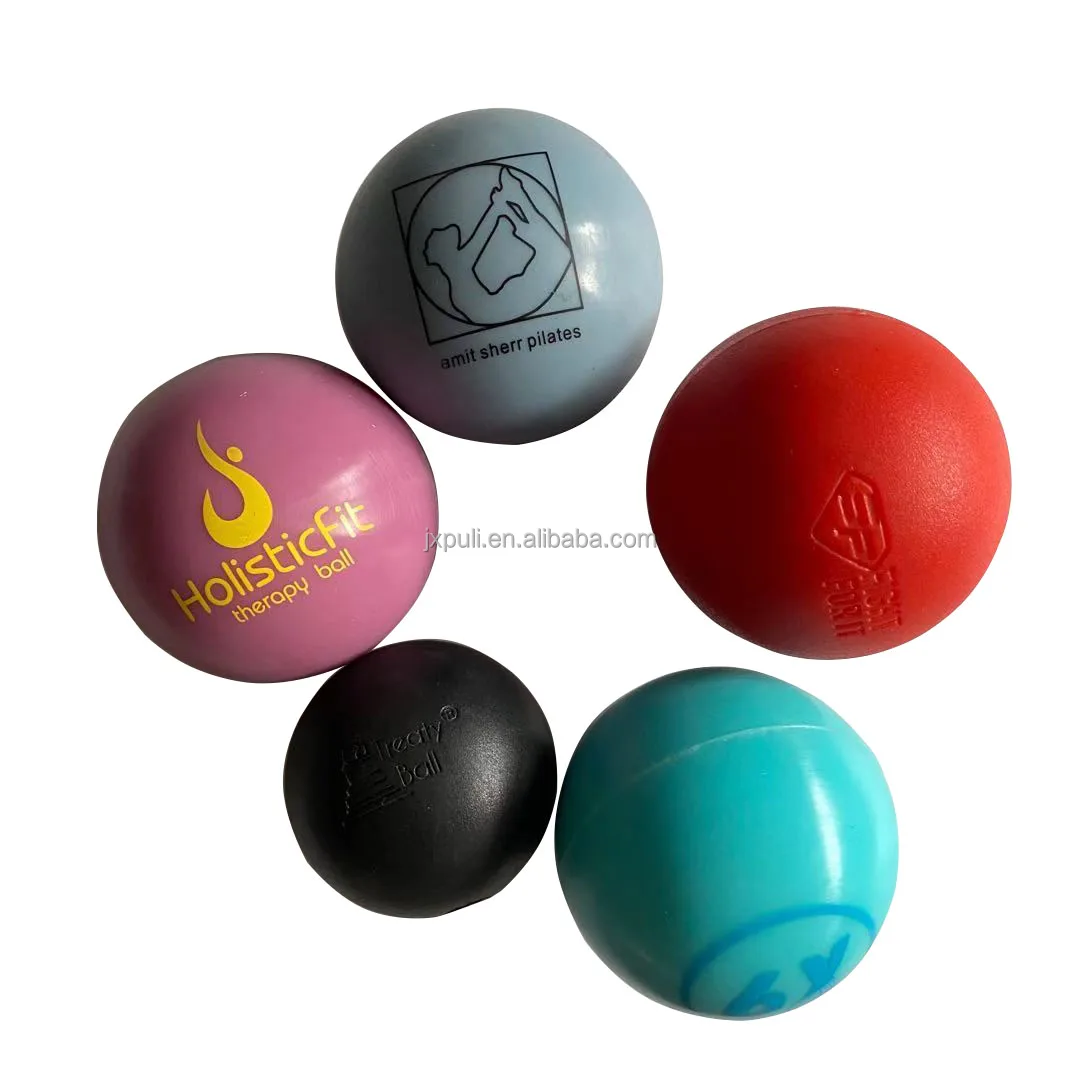 Custom Design And Logo Rubber Elastic Ball Massage Balls - Buy Massage ...