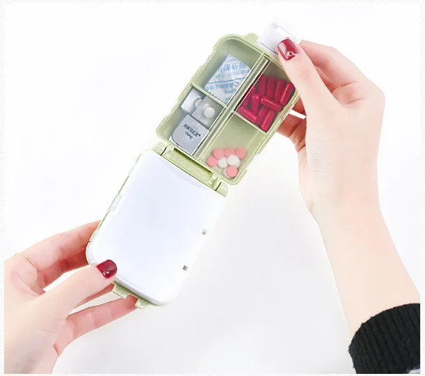 Wheat Straw Sealed Three-layer Pill Box Eco-friendly Non-toxic ...