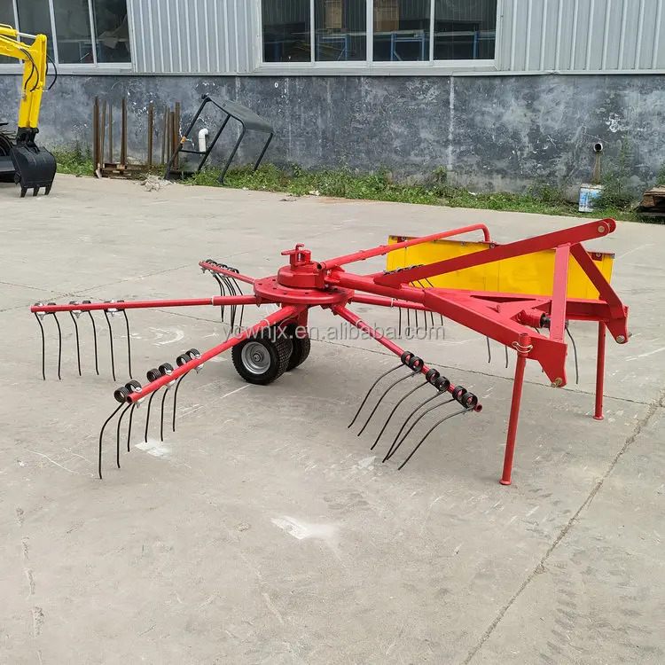 Multifunctional Rotary Hay Rake for Tractors - 1-Year Warranty, 2500 ...