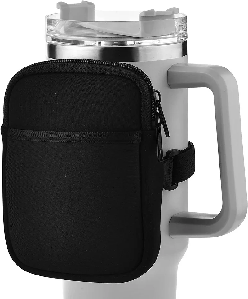 Neoprene Water Bottle Pouch for Tumbler Cup - Thermal & Waterproof