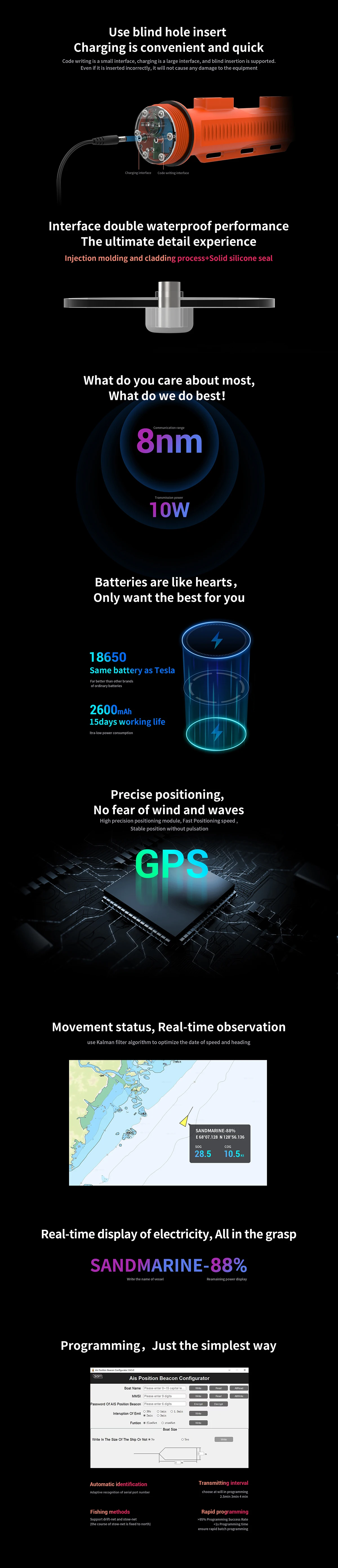 AIS Buoy Fishing Net Buoy Tracker for Fishing Net Positioning| Alibaba.com