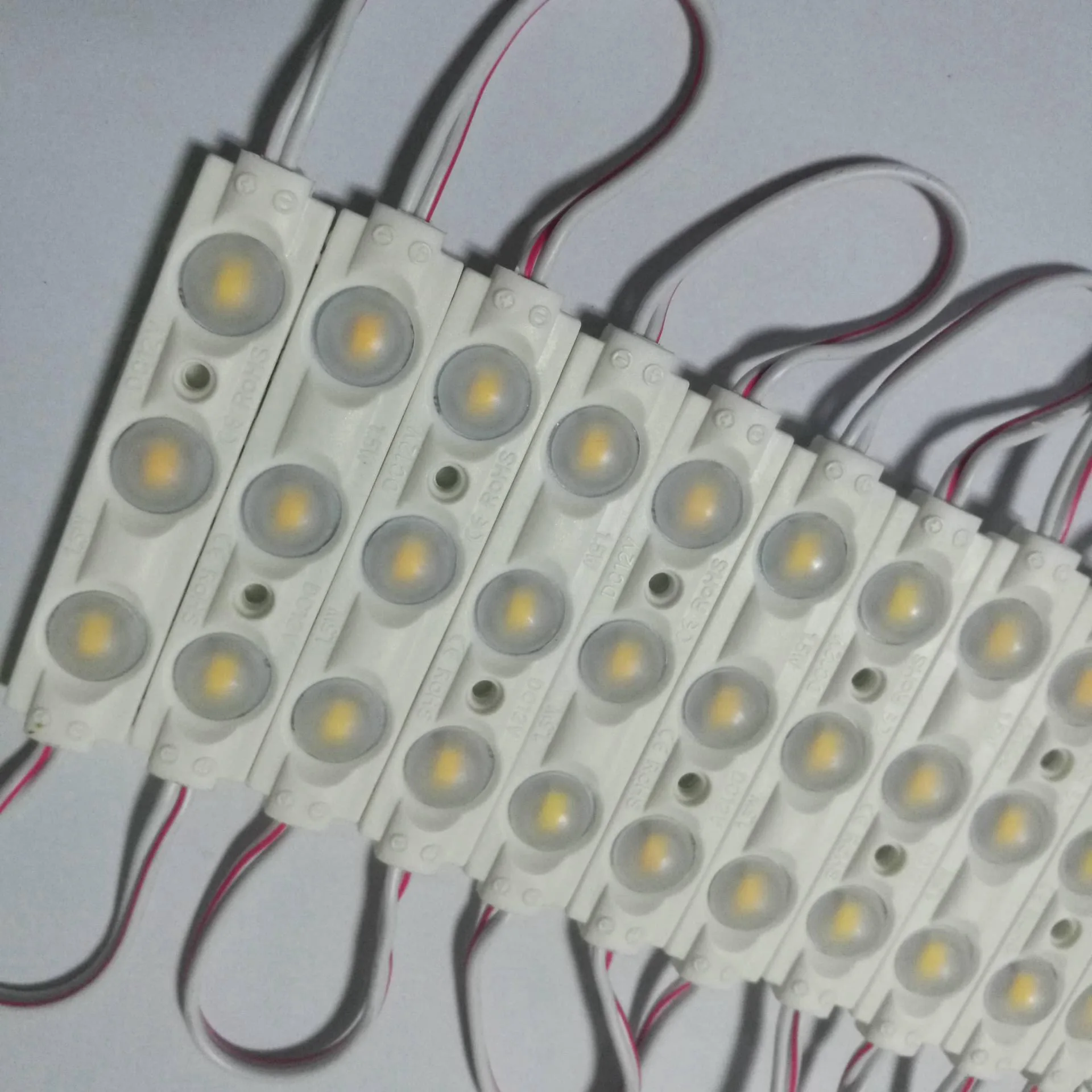 10pcs/lot Led Module 5054 3 Led Dc12v Waterproof Advertisement Design ...