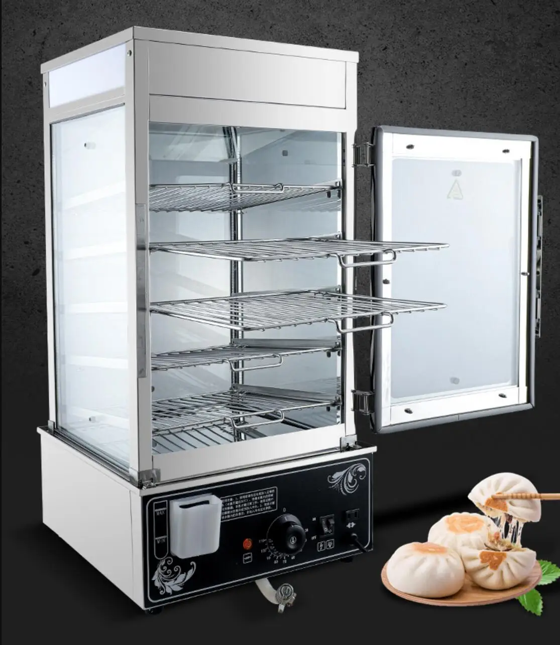 Commercial Dim Sum Steamer / Electric Siopao Steamer - Buy Commercial ...