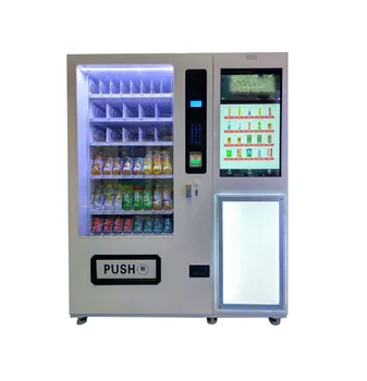 Vending Machine Combination Snack Drinks Vending Machine With Card ...