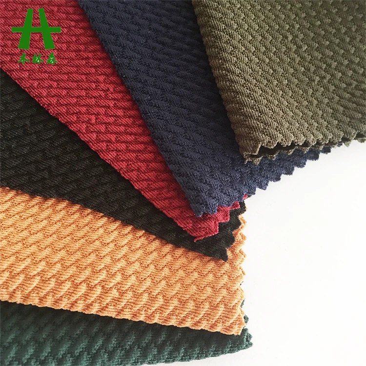 Mulinsen Textile Polyester Spandex Jacquard Bullet Fabric 4 Way Stretch ...