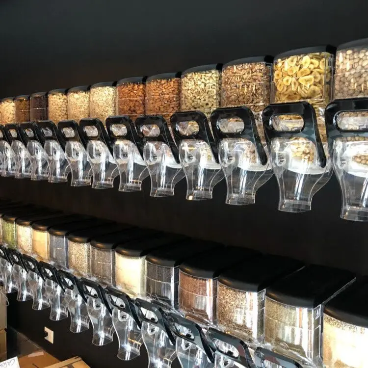ECOBOX Bulk Food Dispenser - Efficient Nuts & Grains Display
