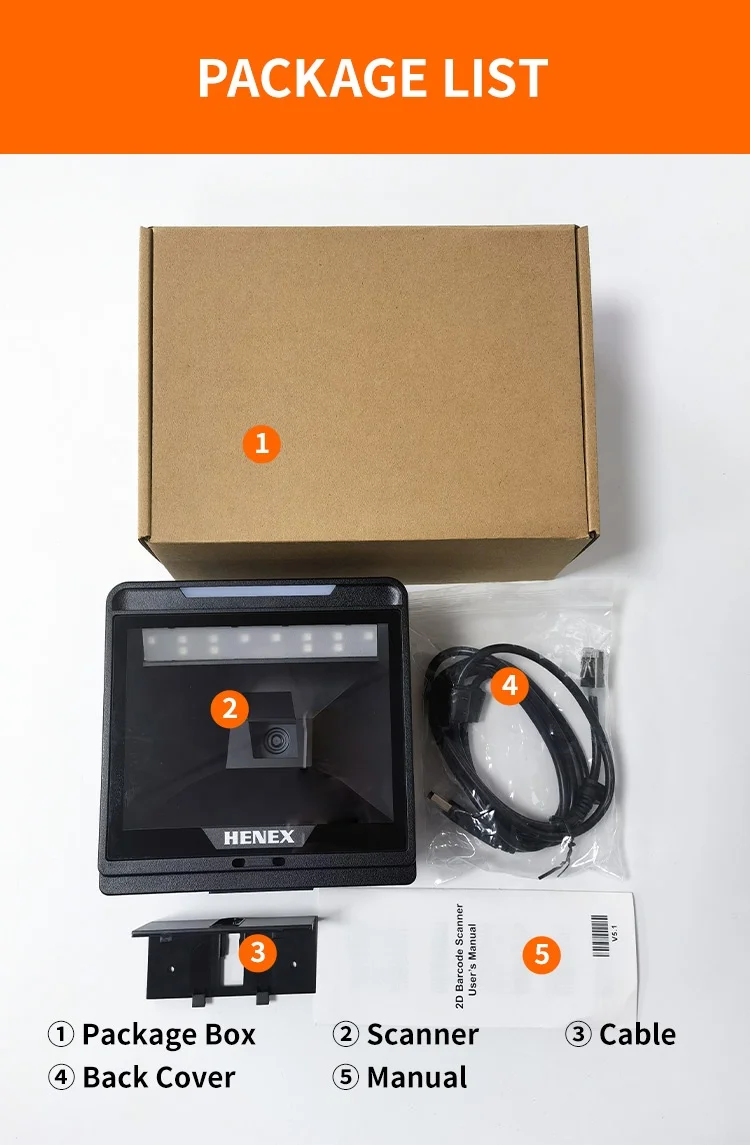 1d 2d Barcode Scanner Flatbed Qr Code Reader Module For Payment Kiosk ...