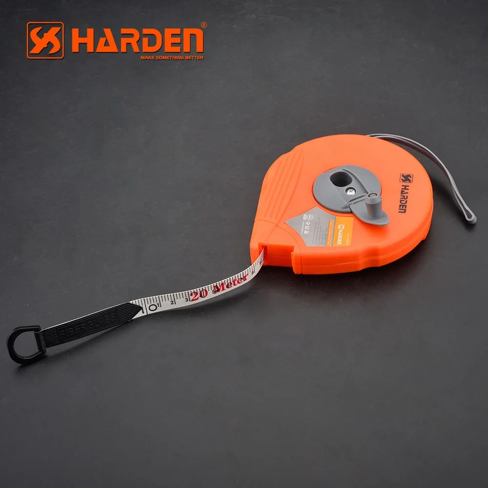 HARDEN 20M 30M Long Measure Tape ABS Case Fiberglass Tape Hand Measure ...