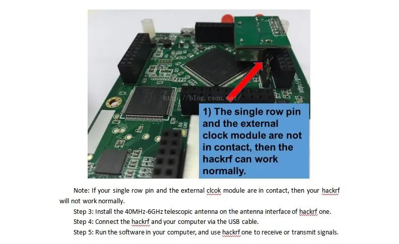 Hackrf One - 1mhz to 6ghz Software Defined Radio Platform