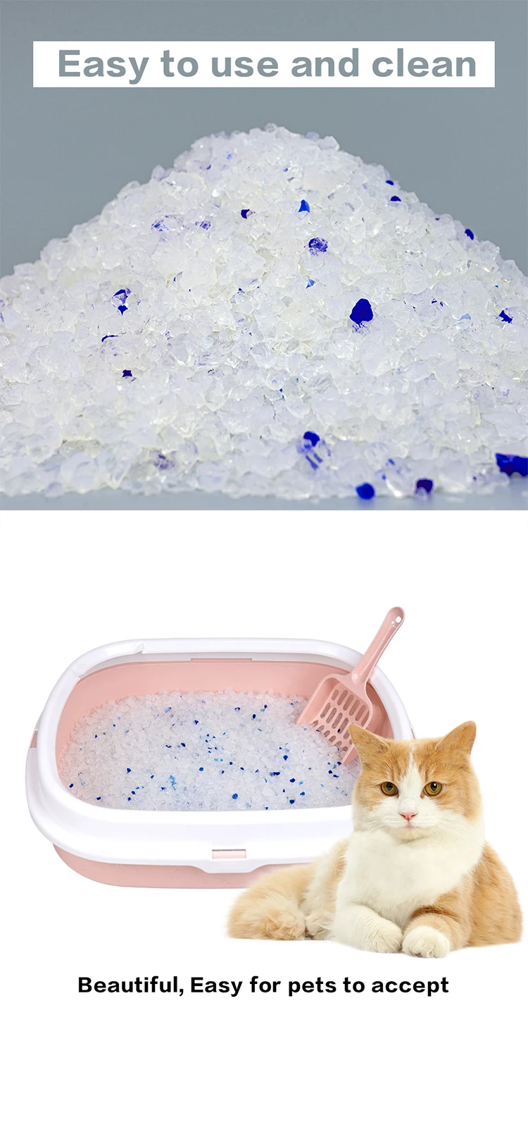 Manufacturer Wholesale Silicone Ultra Absorbent Dust Free Crystal ...